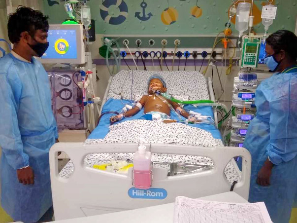 My son is in the ICU battling for his life and needs your help | Milaap