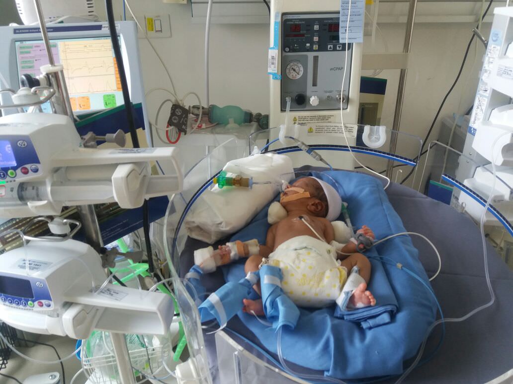 Chandrakala gave birth just a few days back and the baby was ...